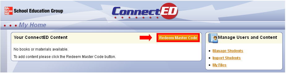 Logging In—Teacher