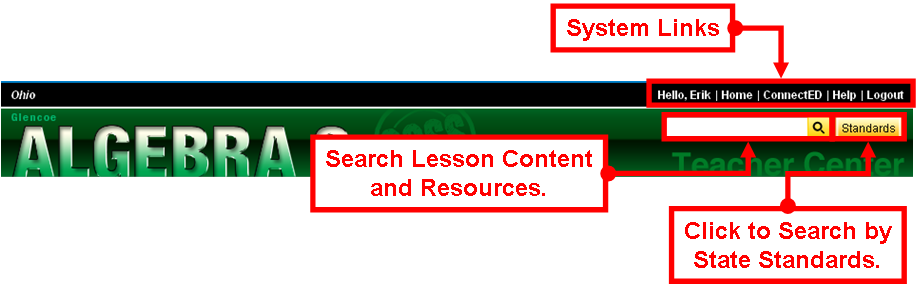 ConnectED User Guide, Teacher Edition